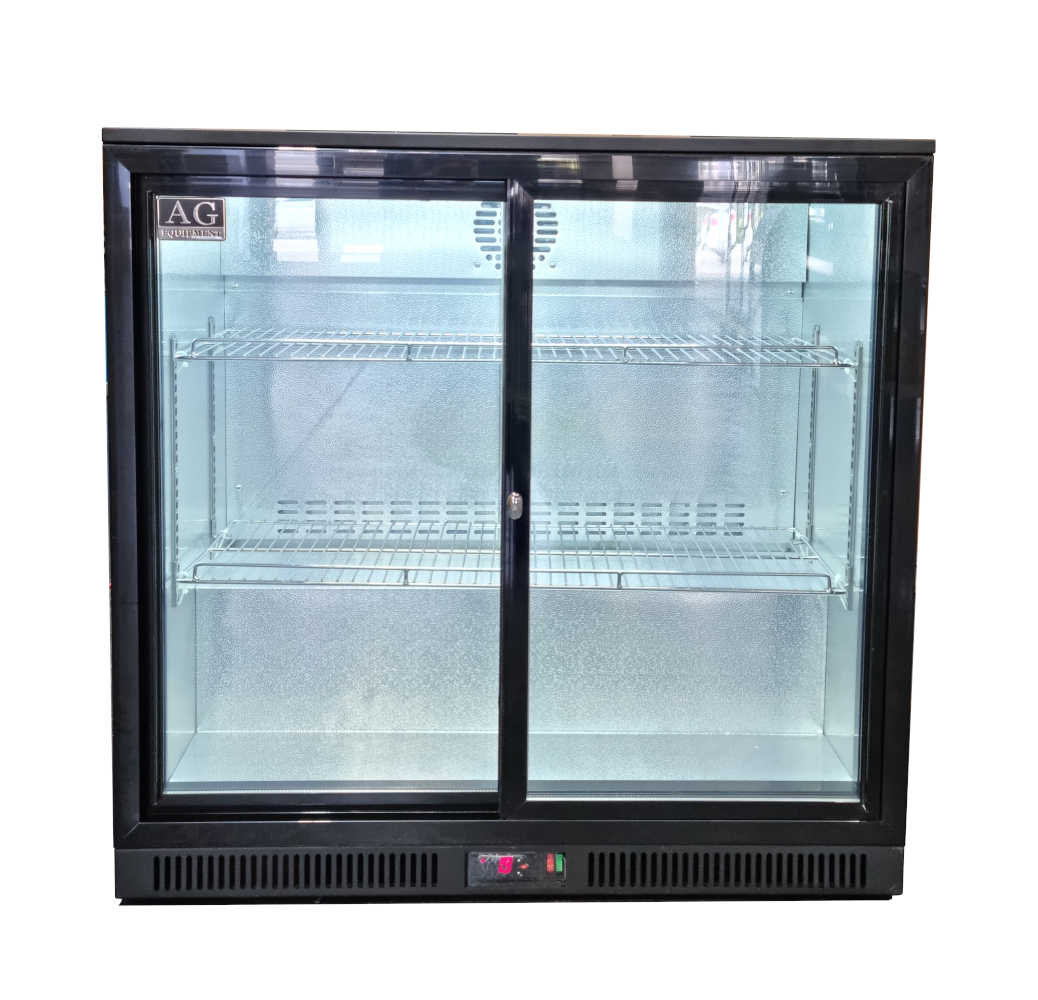 AG Twin Sliding Door Bar Fridge BEER2-SD – Commercial Kitchen Store