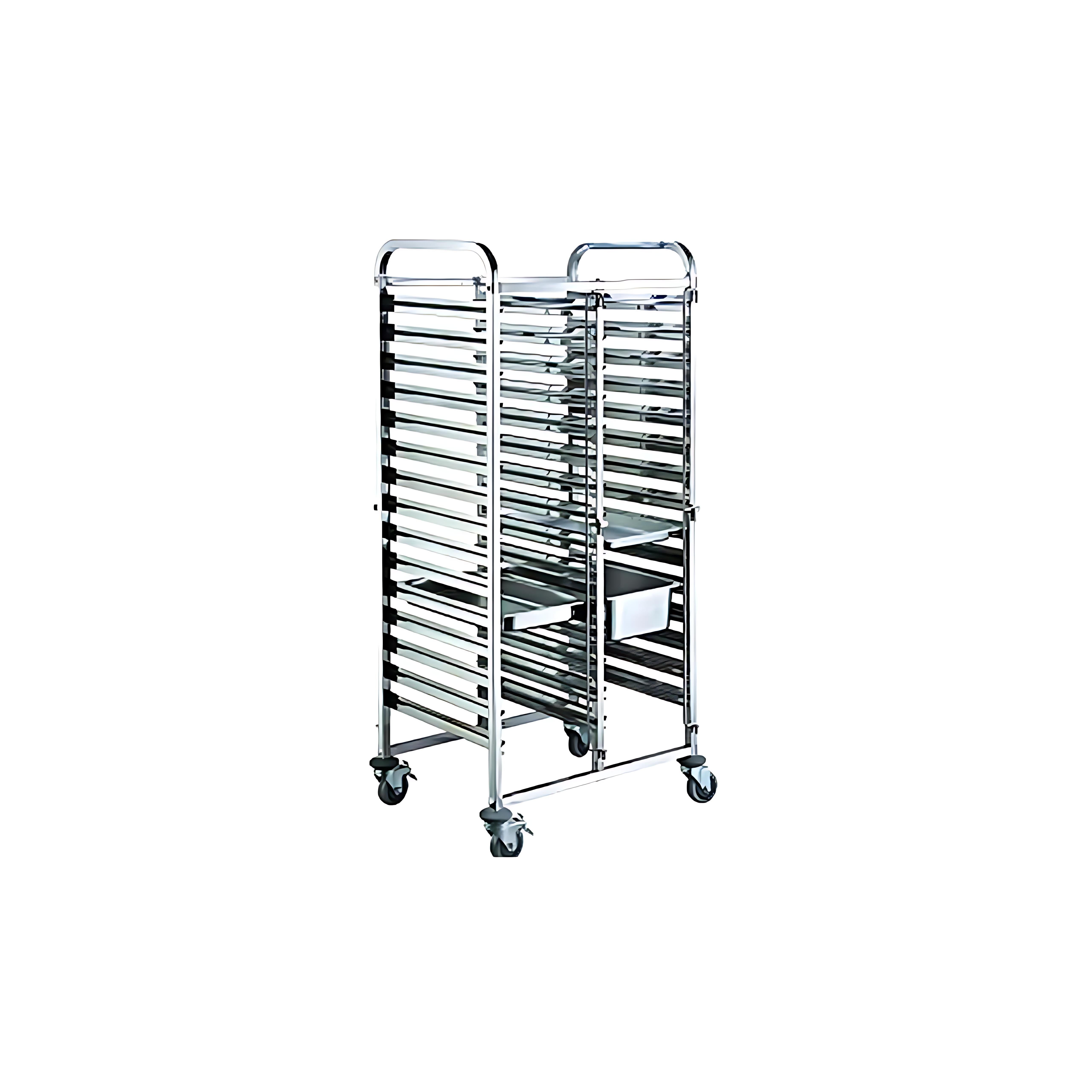 Kitchen Knock Gastronorm Pan Trolleys GN Pan Racks – Commercial Kitchen ...