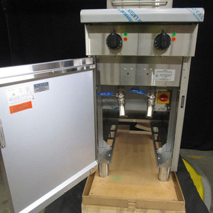 Waldorf 800 Series FN8224E - 450mm Twin Pan Electric Fryer AUFN8224E ...