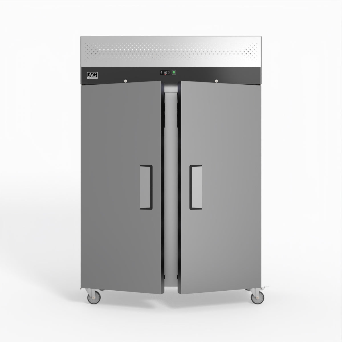 AG Equipment 1000 Litre Upright Double Stainless Steel Door Fridge AG ...
