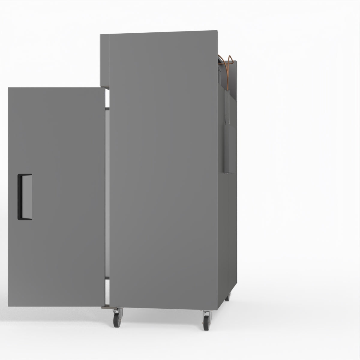 AG Equipment 1000 Litre Upright Double Stainless Steel Door Fridge AG ...