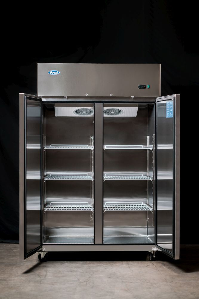 Atosa Double Door Top Mounted Fridge 900L YBF9218 – Commercial Kitchen ...