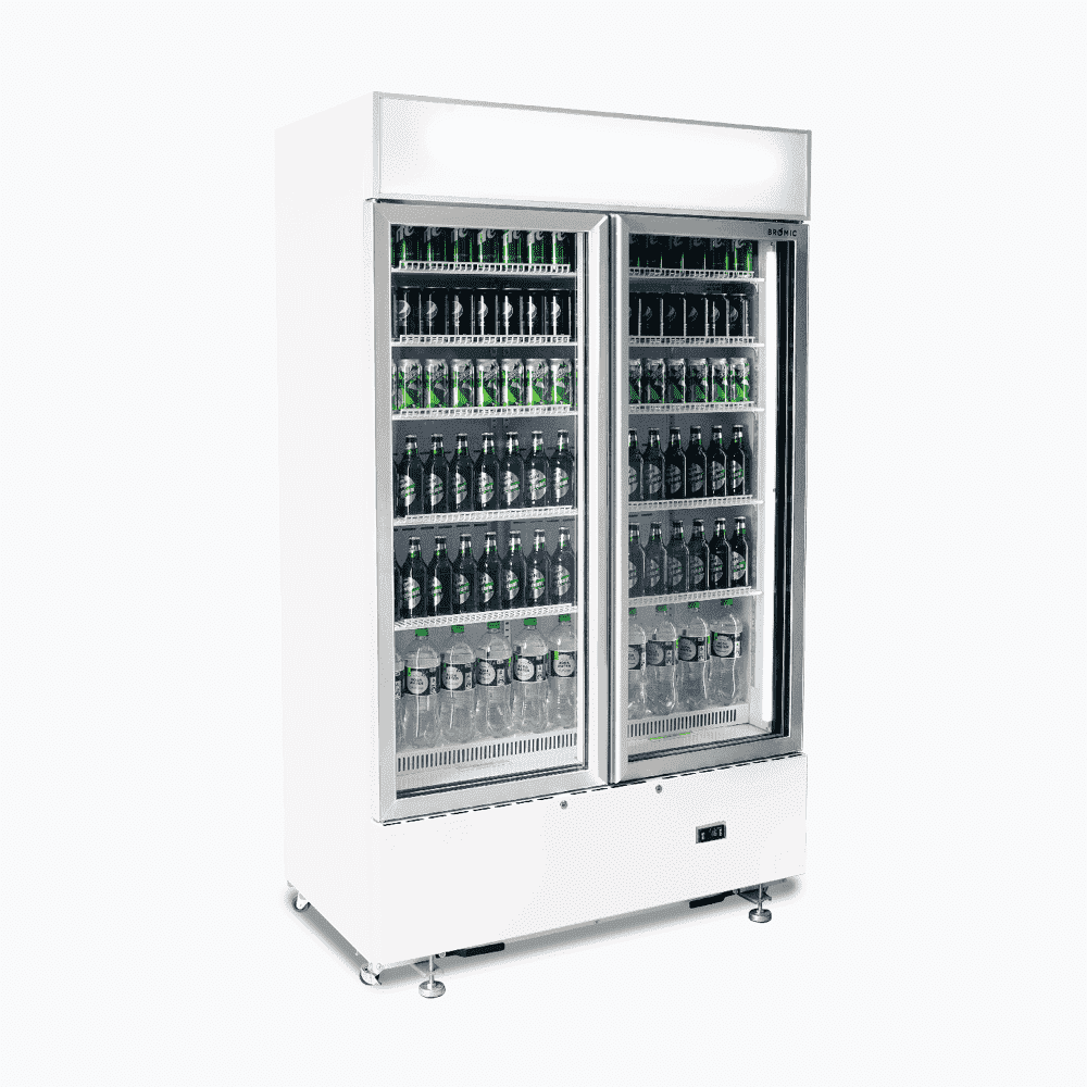 Bromic Display Fridge Cassette Flat Glass Door LED GM1000LWCAS ...