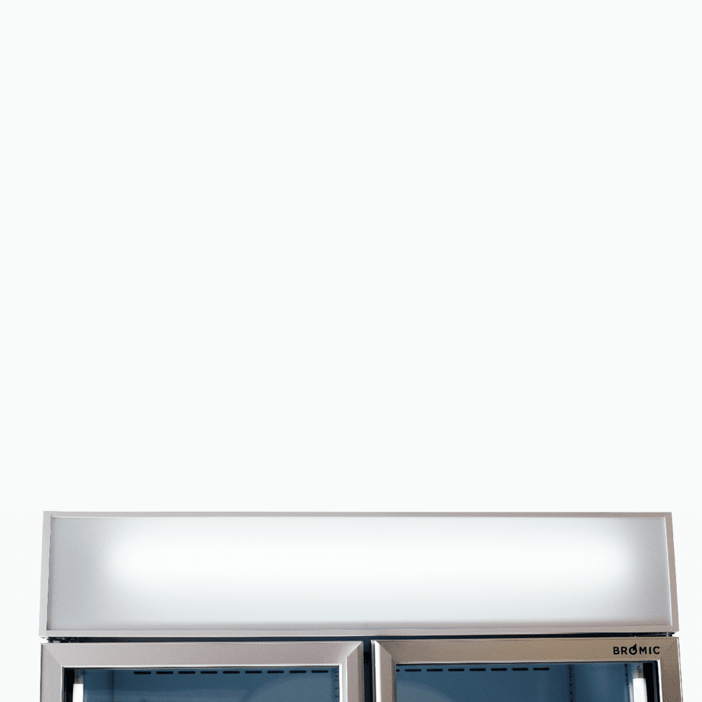 Bromic Display Fridge Cassette Flat Glass Door LED GM1000LWCAS ...
